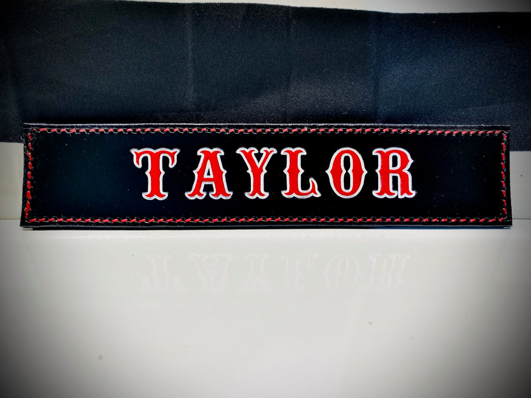 Mad Piper Locker Name Plate – Mad Piper Leatherworks